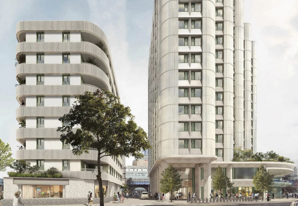 London office scheme redesigned as PBSA and resi towers